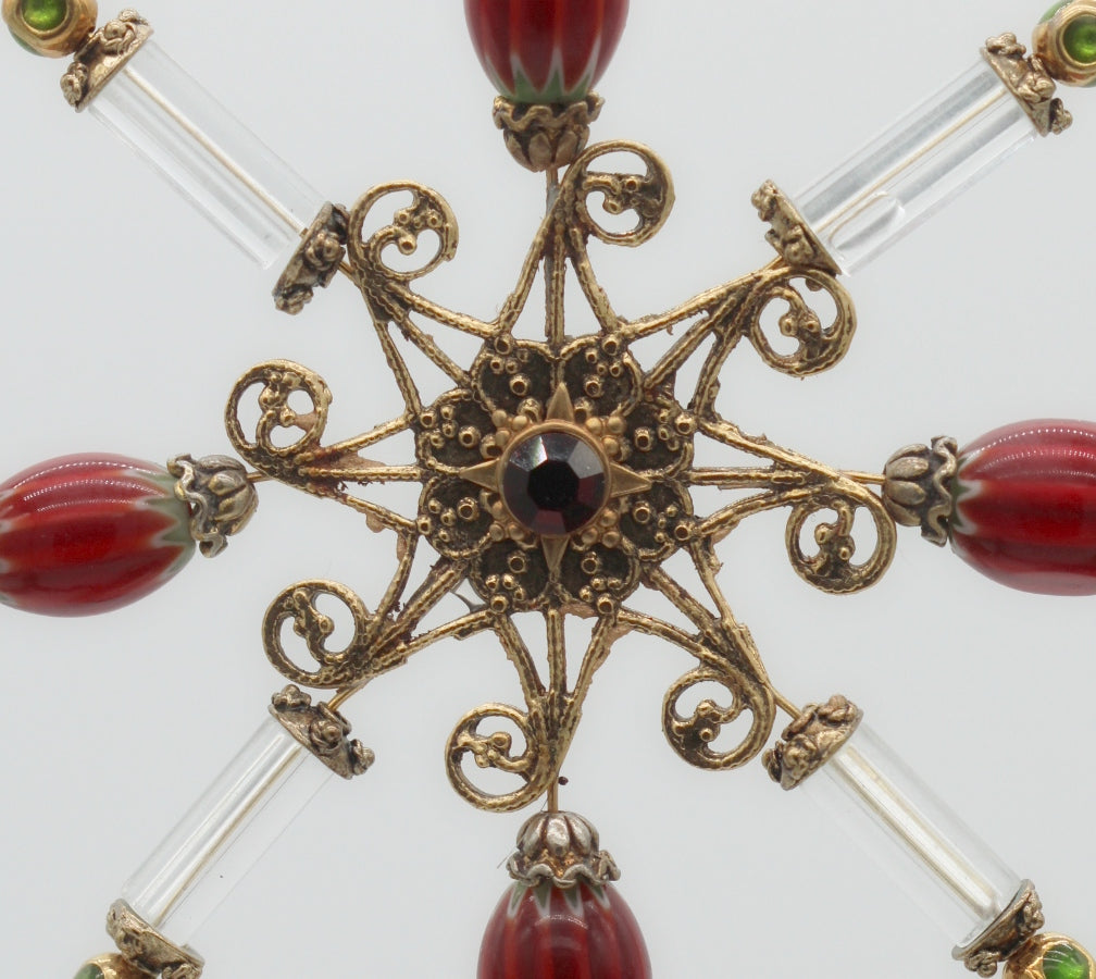 "Cyclone" Christmas Tree Ornament | LACE Creations